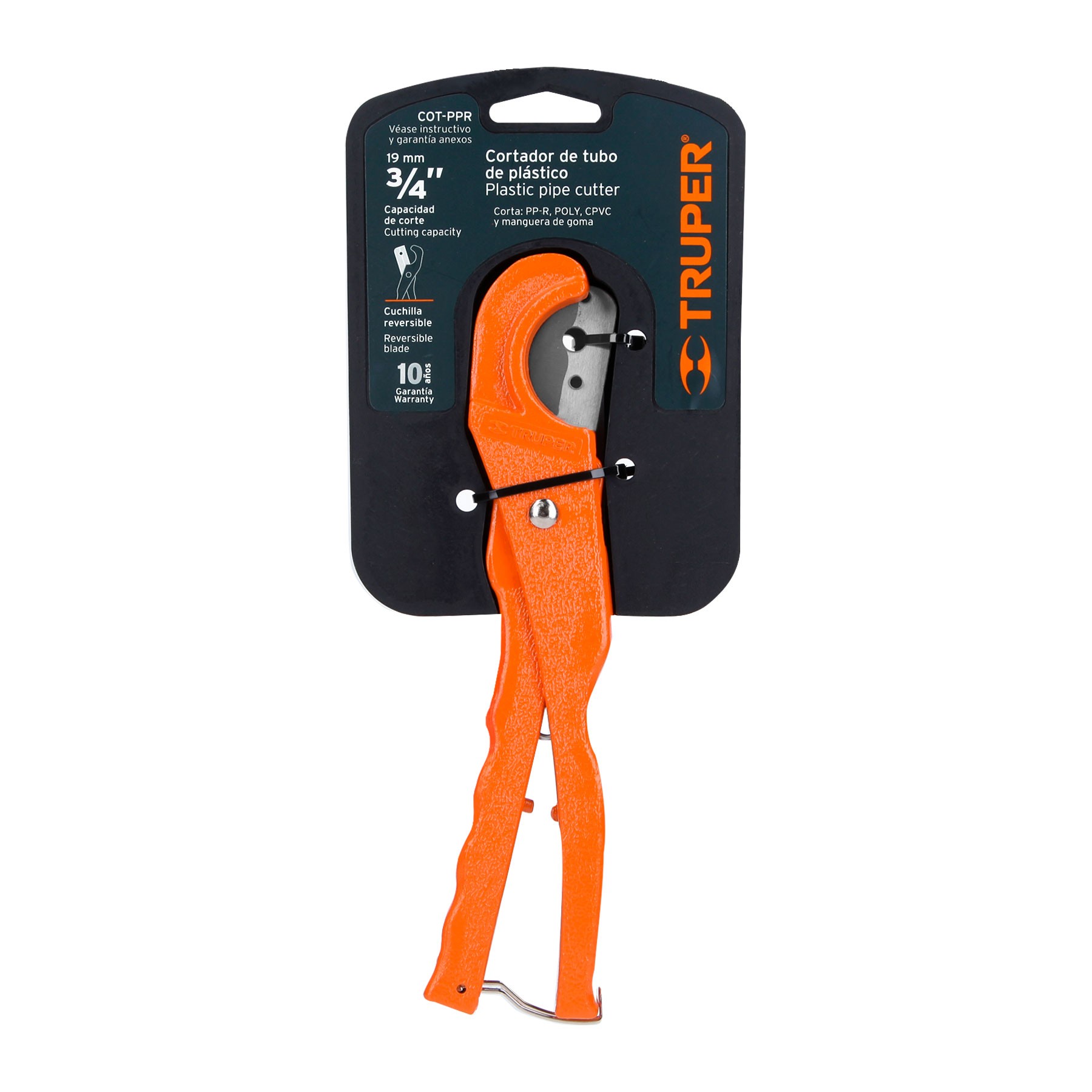 72105210 - CORTADOR DE TUBO PVC 3/4 TRUPER